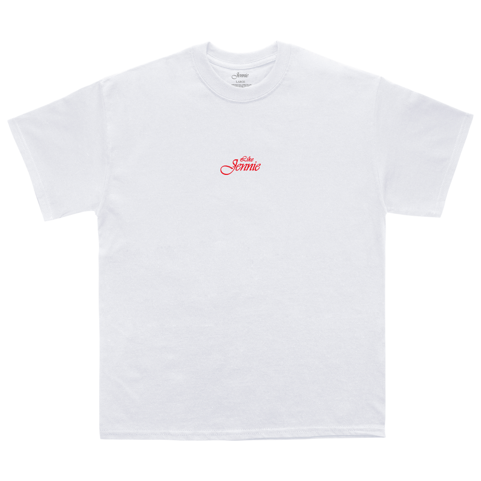 Like Jennie Statement Tee Red | Jennie UK | Official Store